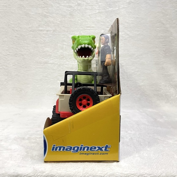 Toys | New Imaginext Jurassic World T Rex Escape Eli Ian Dr Grant ...